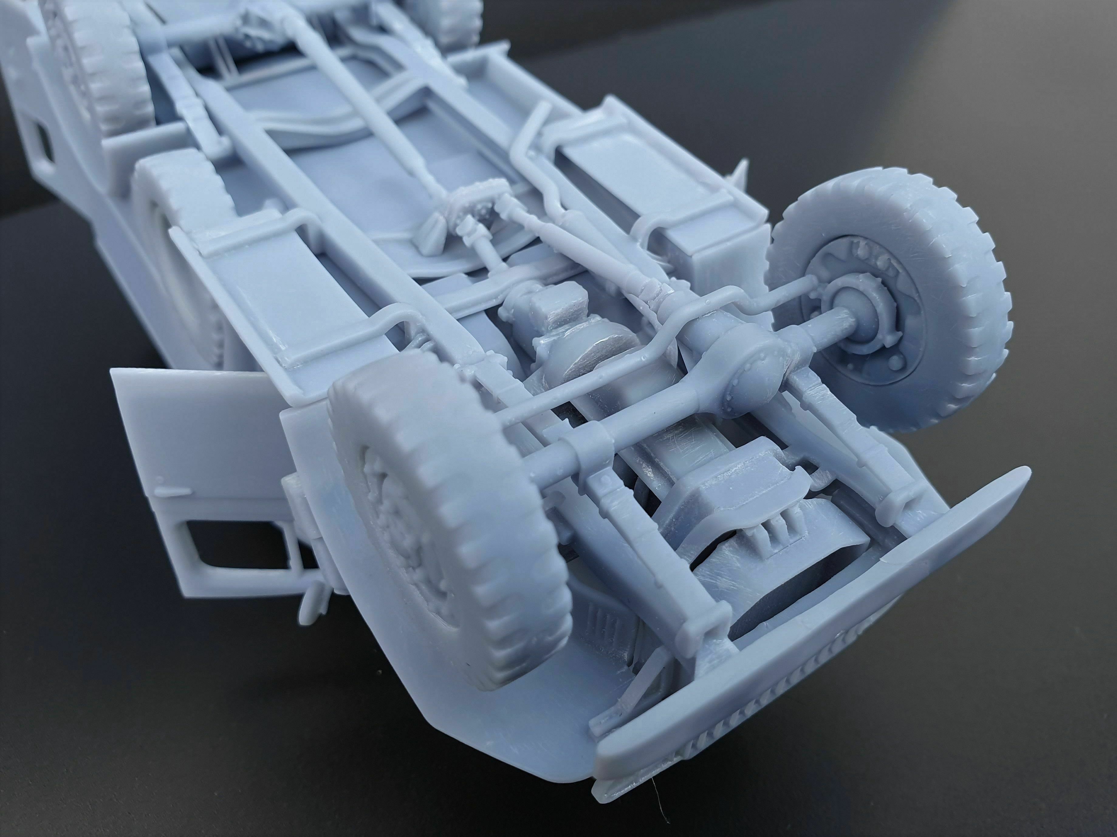 3D file Dodge WC-54 - 1/35 scale model kit 🏥・Design to download and 3D ...