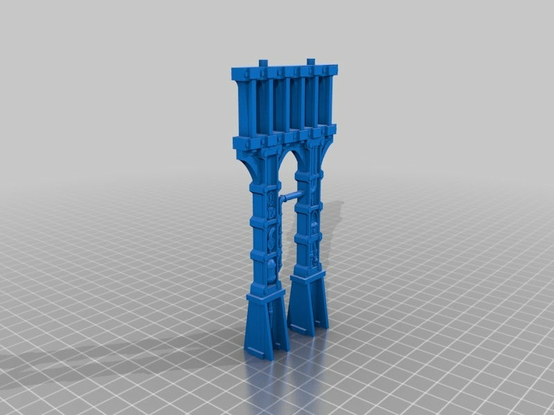 Free STL file Imperial Industrial Support Beams・3D printer model to ...