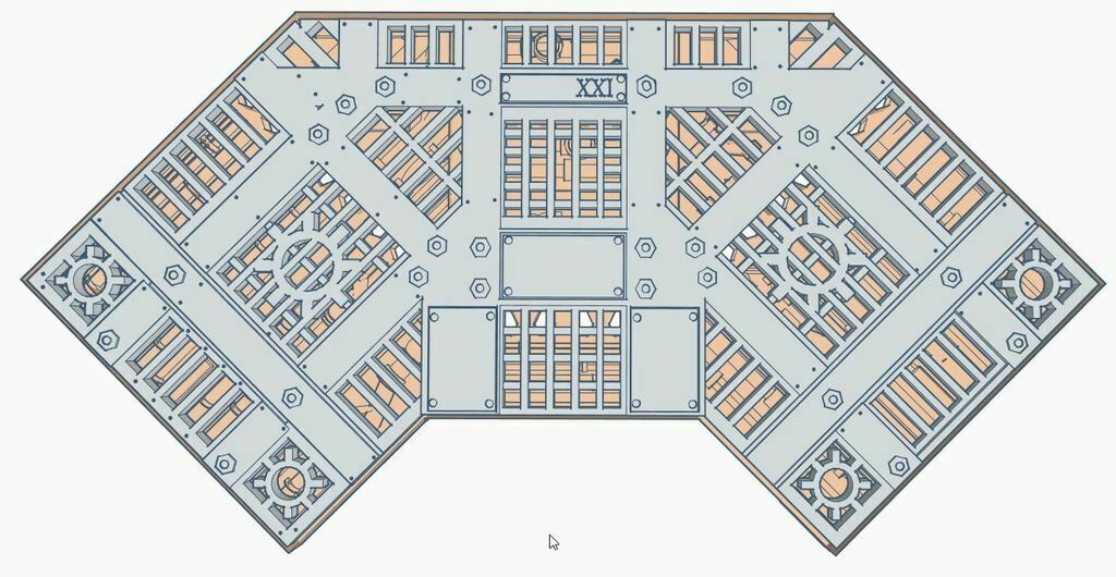 Free STL file Imperial Industrial walk ways・3D printing model to ...