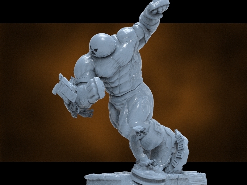 3D file juggernaut・3D printing template to download・Cults