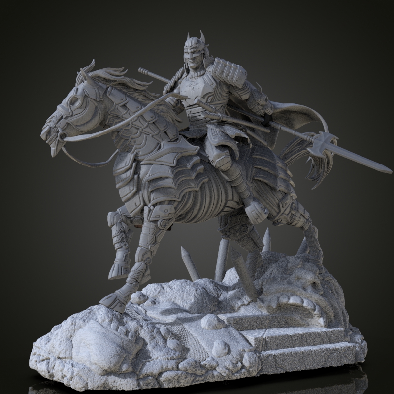 STL file Batman Shogun・Model to download and 3D print・Cults