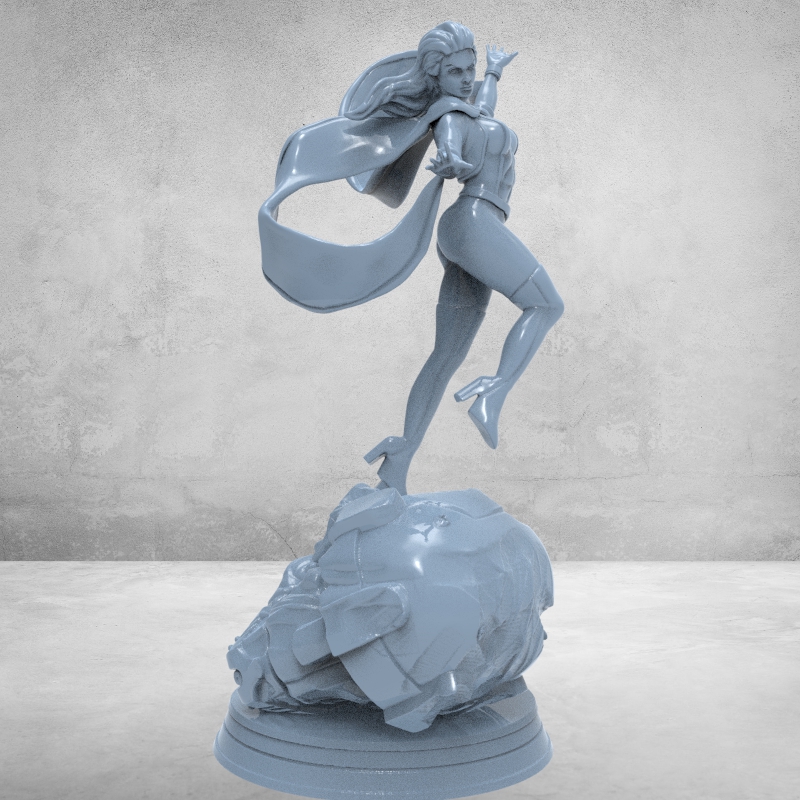 STL file Storm - Separate character・3D print design to download・Cults