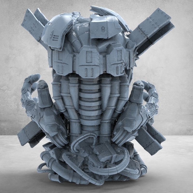 STL file Magneto On Throne・Model to download and 3D print・Cults