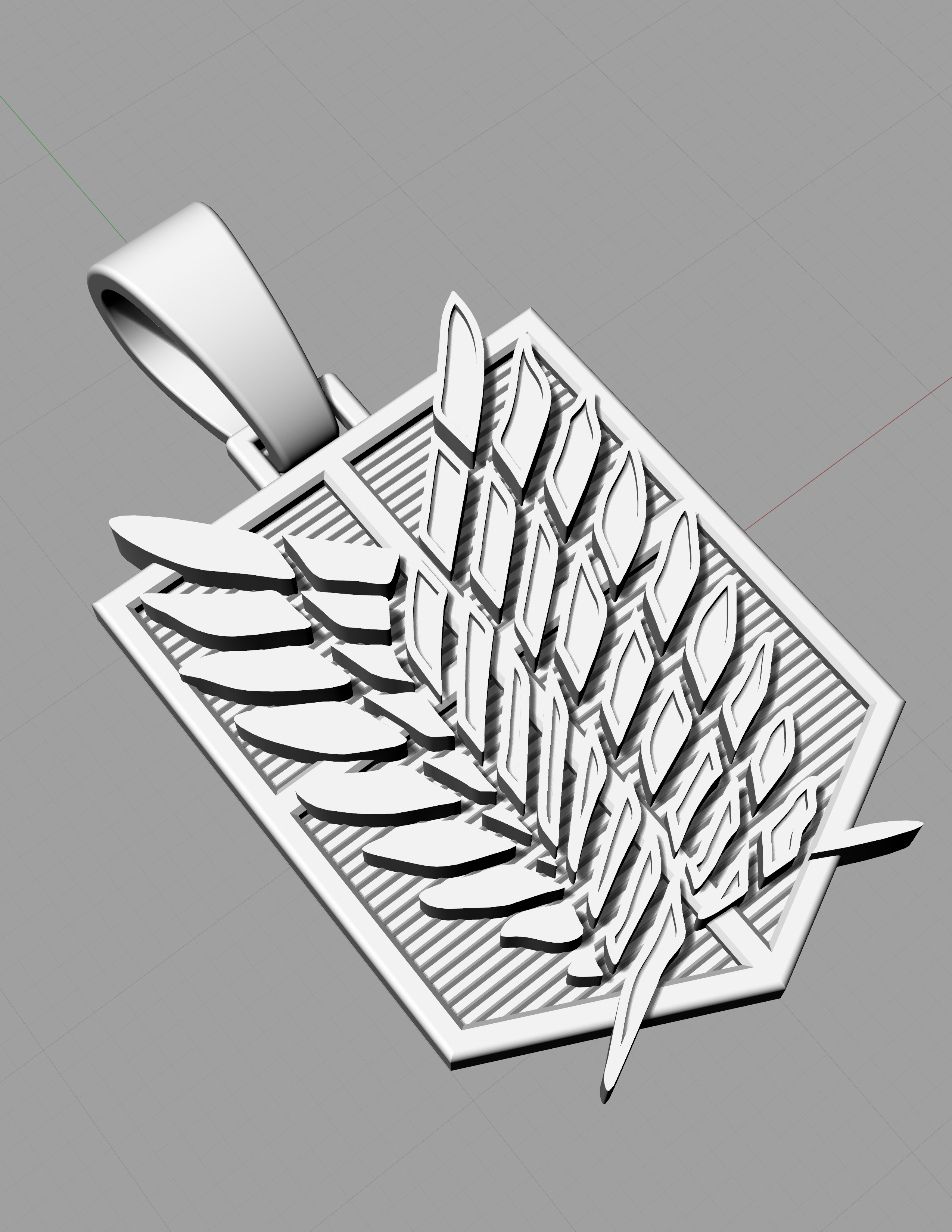 Shingeki No Kyojin Scouting Legion Logo