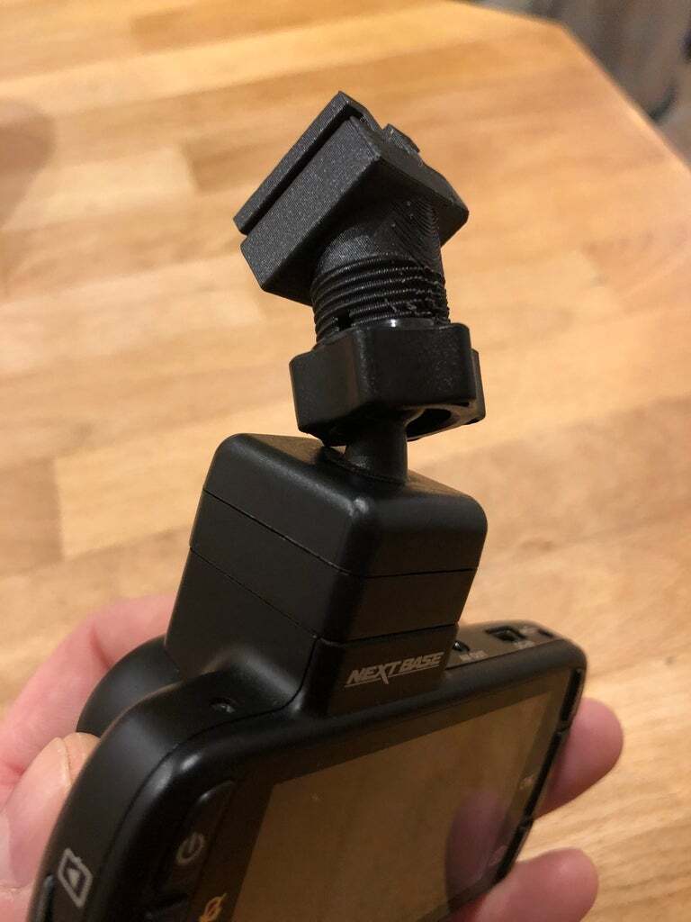 Free STL file Nextbase dash cam mount 💨・Template to download and 3D ...