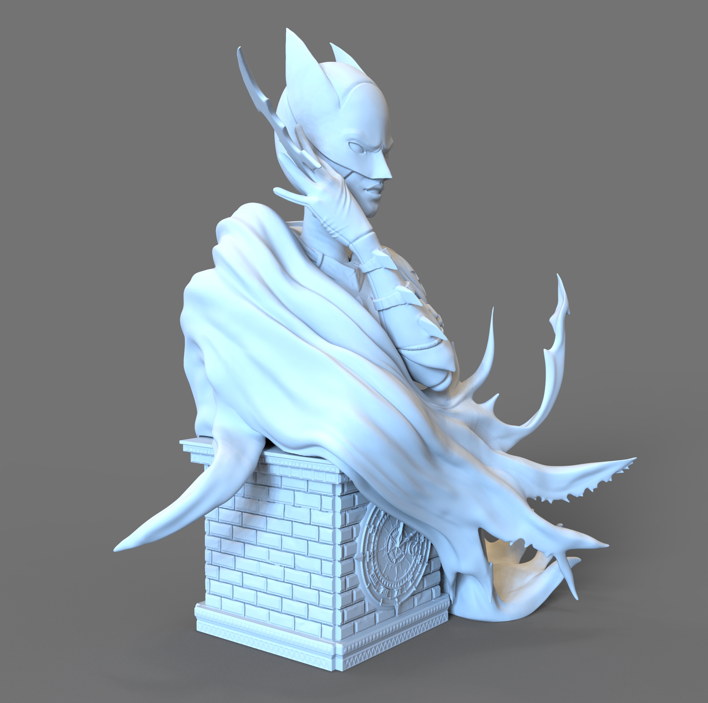 3D file Batgirl Tower Clock Fanrt STL files By CG Pyro 🕰️・3D printing ...