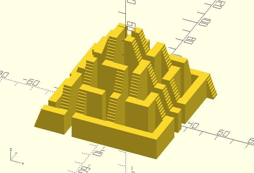 Free STL file Step pyramid maze・3D printer model to download・Cults