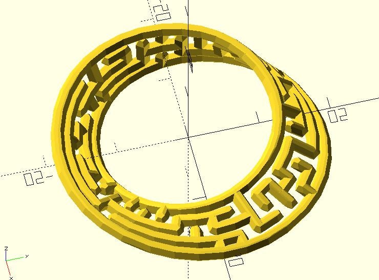 Free STL file Mobius maze・3D printing template to download・Cults