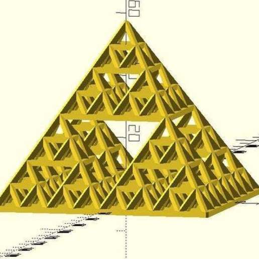 Download free 3D printing designs Sierpinski pyramid ・ Cults