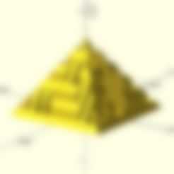 Download free STL file Pyramid maze • 3D printing design ・ Cults