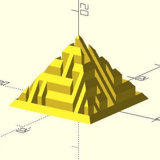 Download free STL file Pyramid maze • 3D printing design ・ Cults