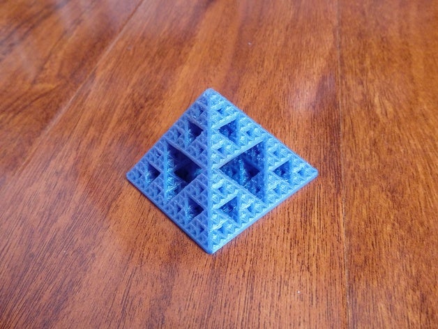 Free STL file Sierpinski pyramid・3D print object to download・Cults