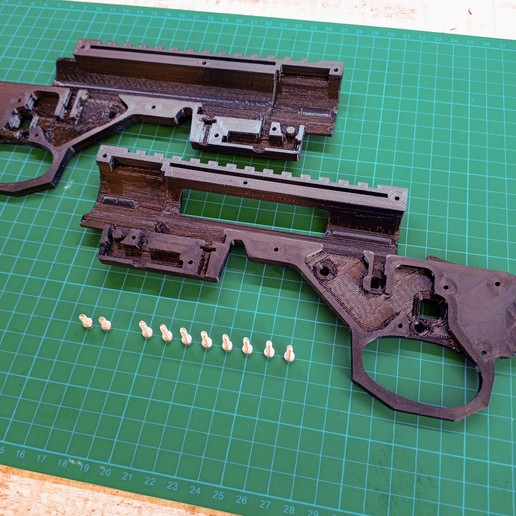 Download STL file GJ M24/Kar98 Gel blaster receiver • 3D printing ...