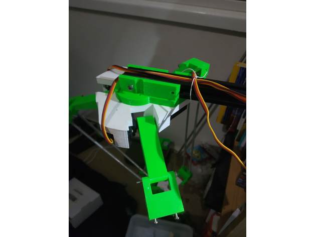 Free STL file Servo Delta Robot・3D printable design to download・Cults