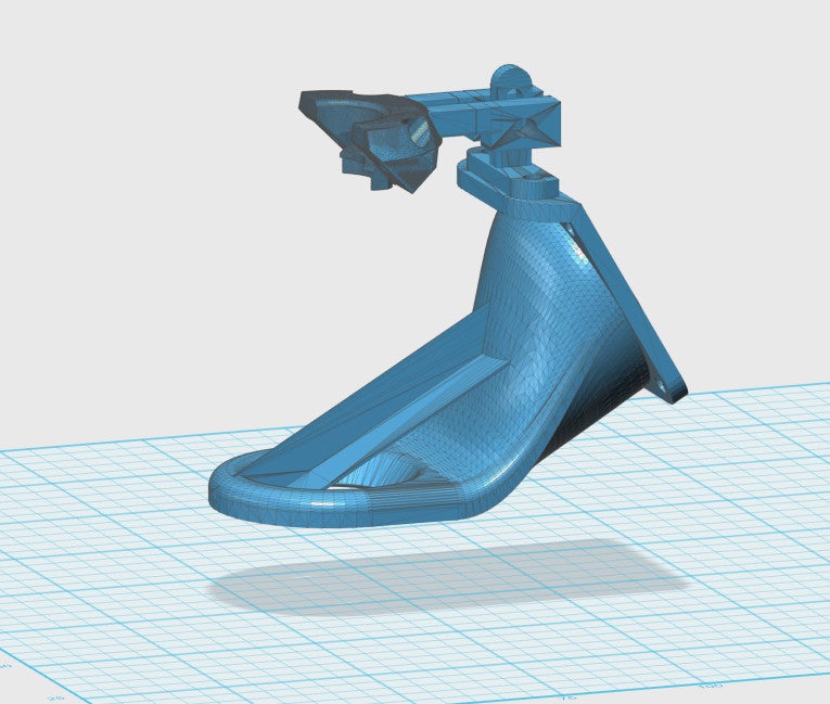 Free STL file E3D V6 Lite Effector Circular Fan mount・3D printing model ...