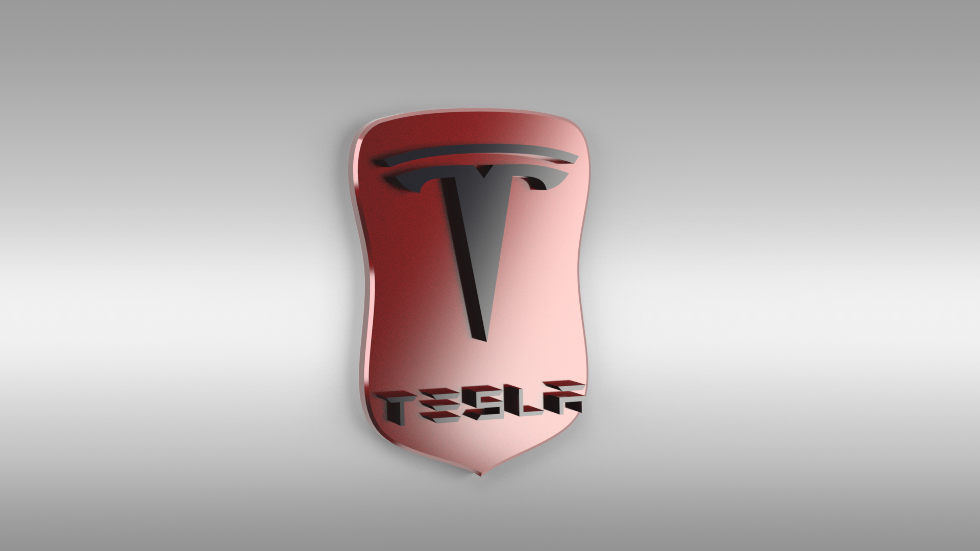 STL file Tesla Logo・3D printing design to download・Cults