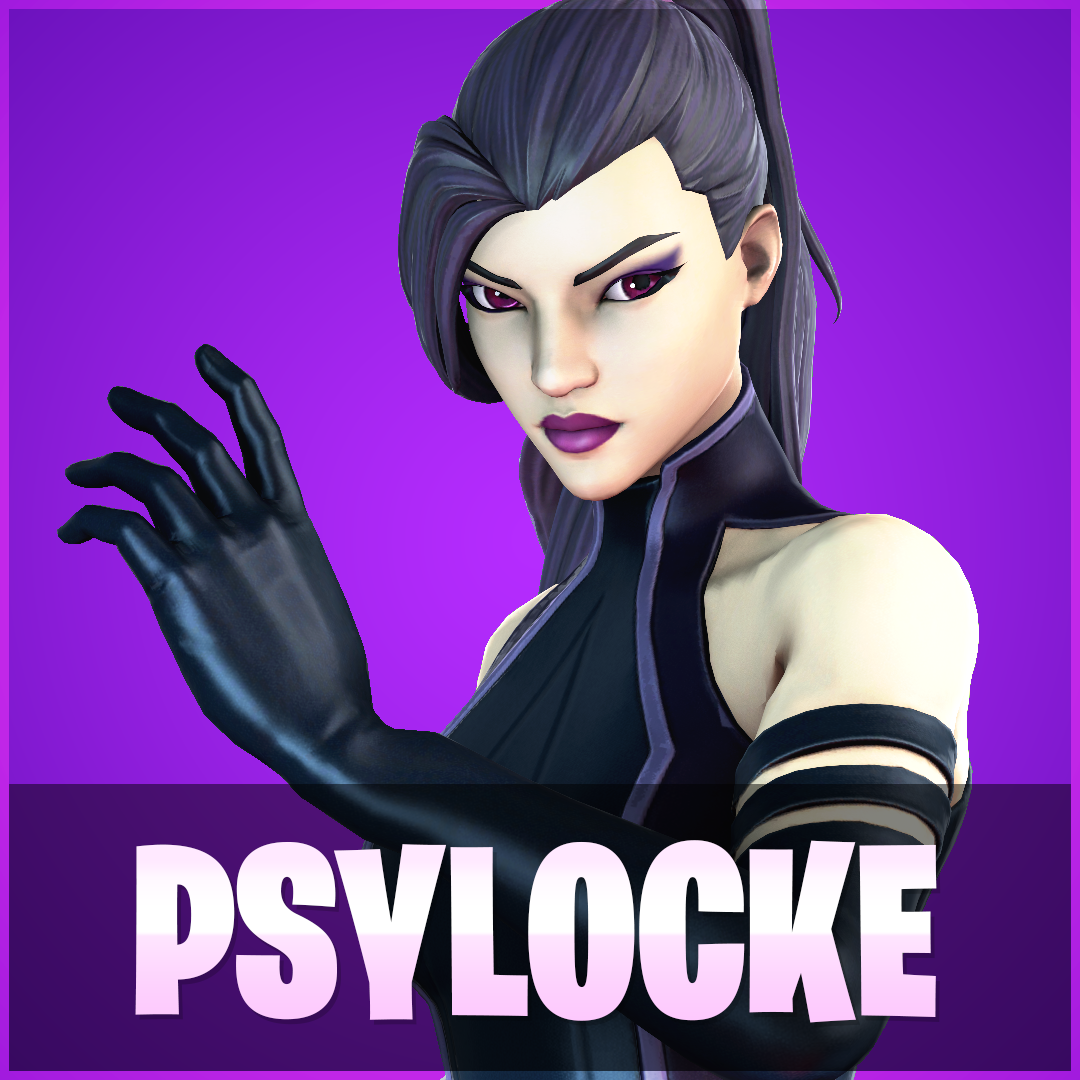 Free STL file Psylocke Fortnite・3D printer design to download・Cults