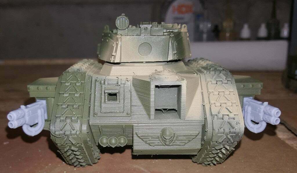 Free STL file Leman Rust Sponson Melter Gun・3D printing design to ...