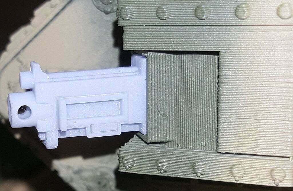 Free STL file Heavy Bolt gun for Lemon Rust Sponson・3D printer design ...