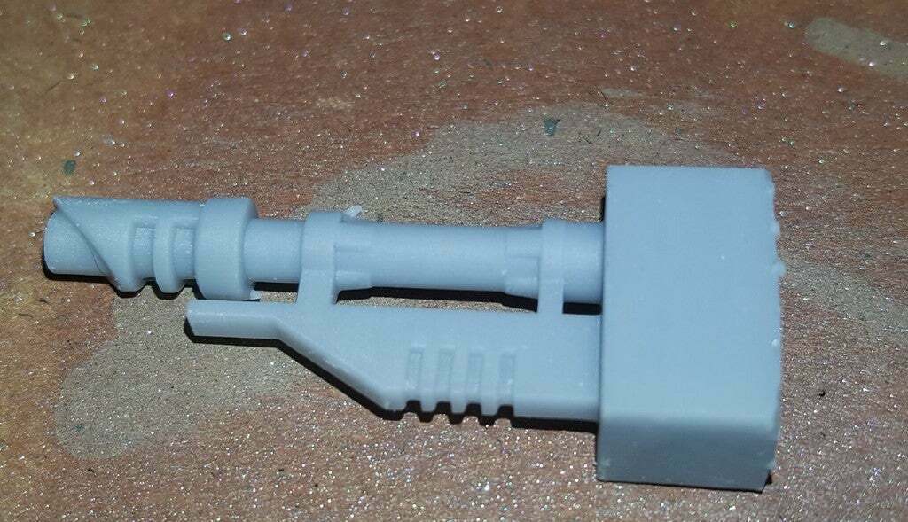 Free STL file Leman Rust Front Hull Laser Cannon・3D printer design to ...