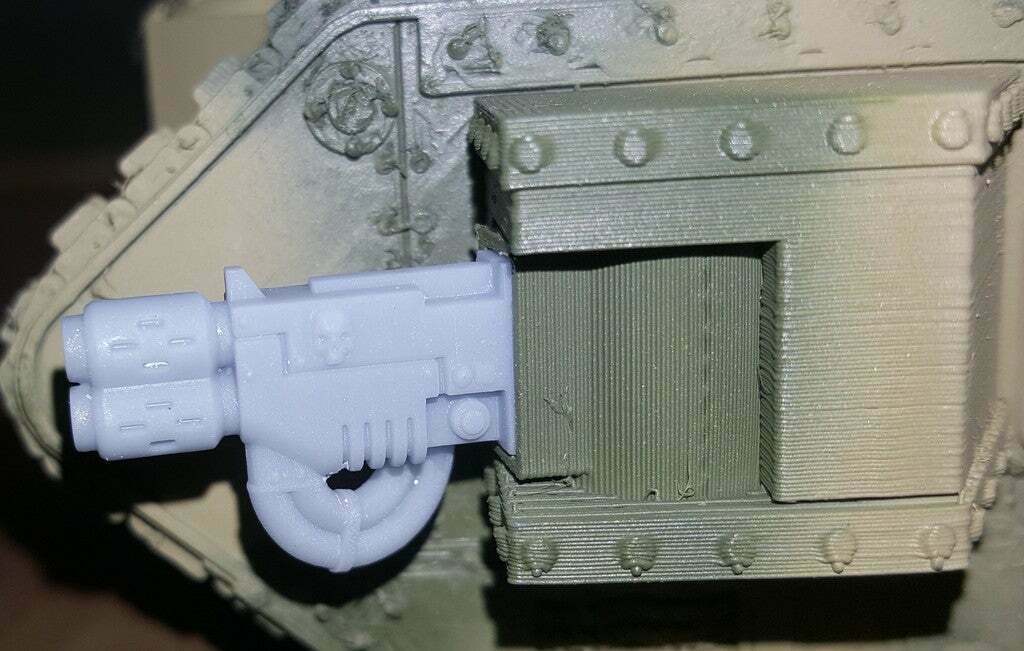 Free STL file Leman Rust Sponson Melter Gun・3D printing design to ...