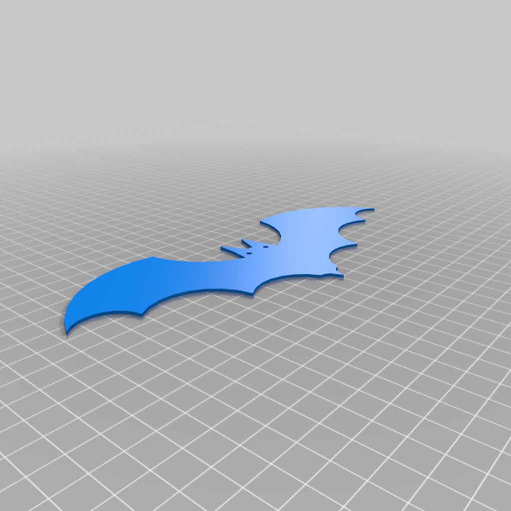 Free STL file Decorative Halloween Bat 🎃・3D print model to download・Cults