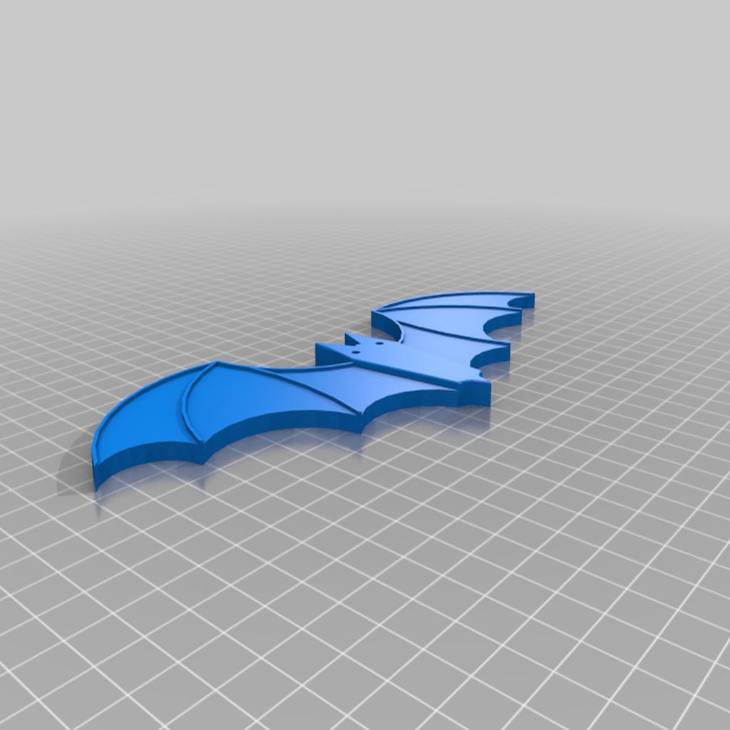 Free STL file Decorative Halloween Bat 🎃・3D print model to download・Cults