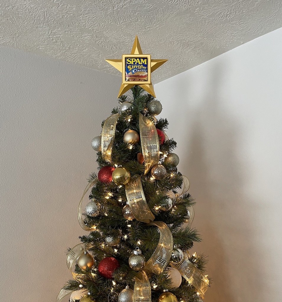 Free 3D file Christmas Tree Spam Star 2.0・3D printable model to ...