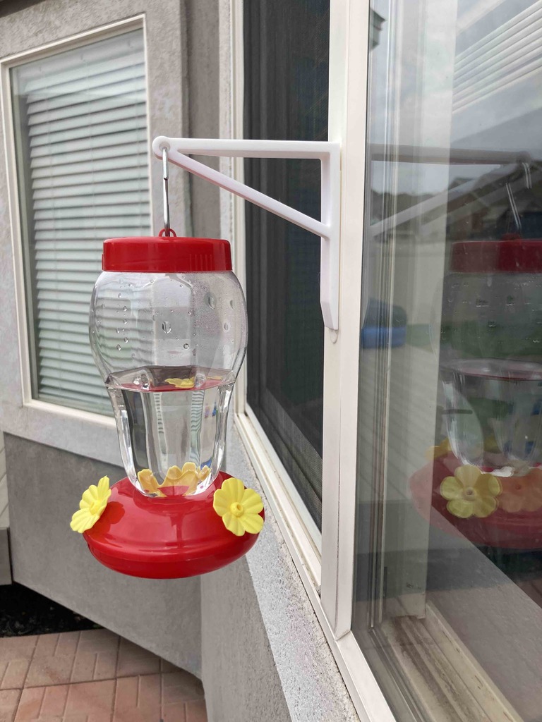 Free 3D file Hummingbird Feeder Hanger・3D printable object to download ...