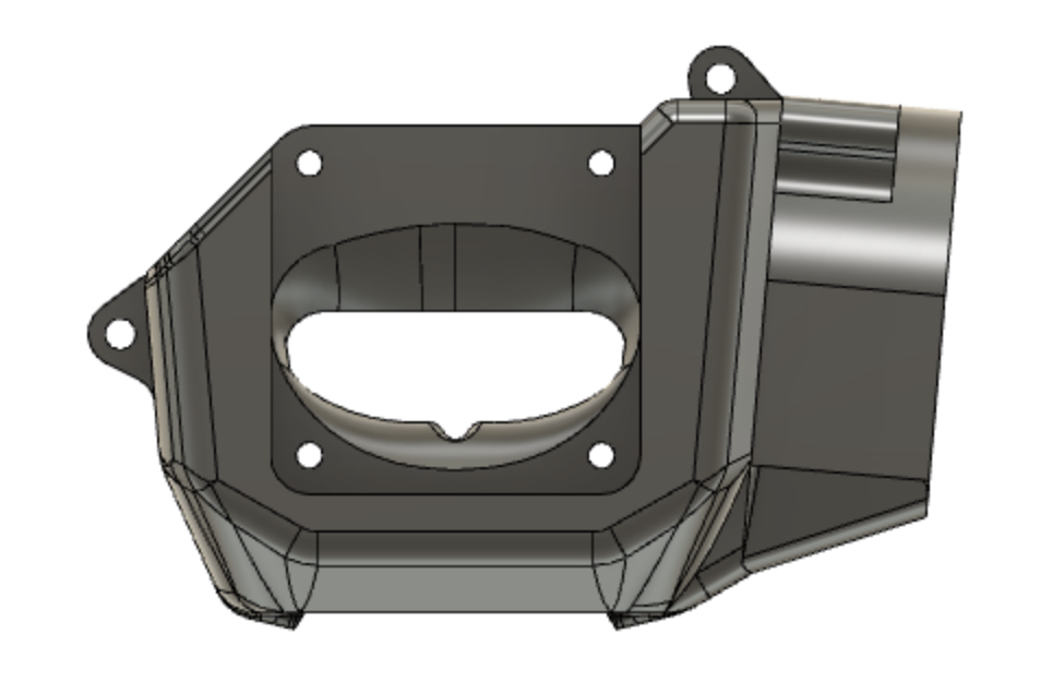 Fichier 3D gratuit Micro Swiss NG Direct Drive - Shroud - CR10S Pro ...