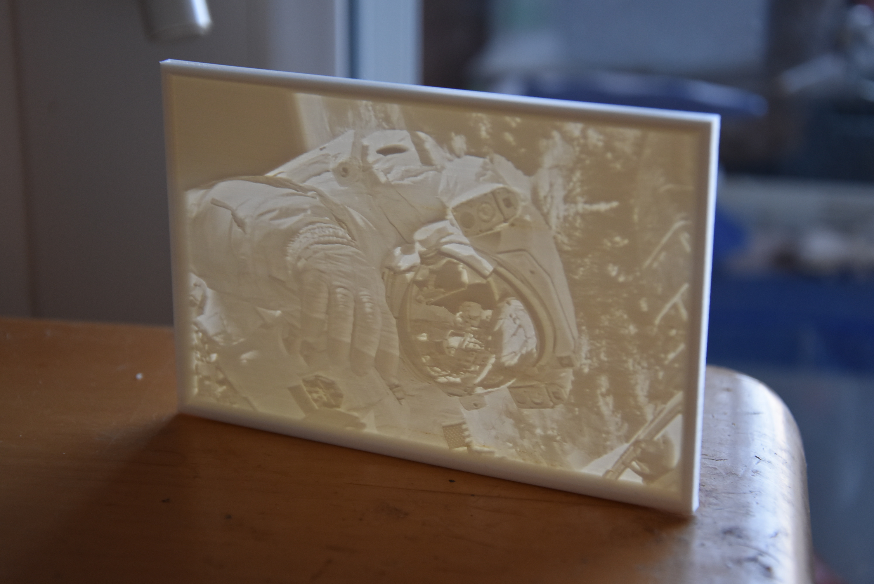 Free STL file lithophane space frame・3D printable design to download・Cults