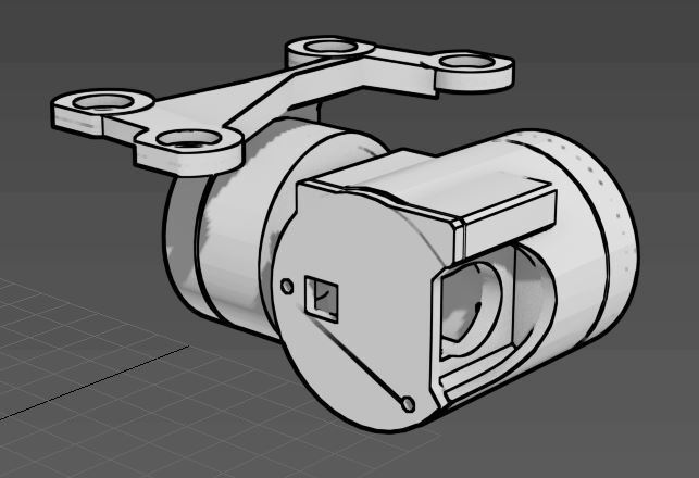 Free STL file Runcam Split gimbal arm...・Object to download and to 3D ...