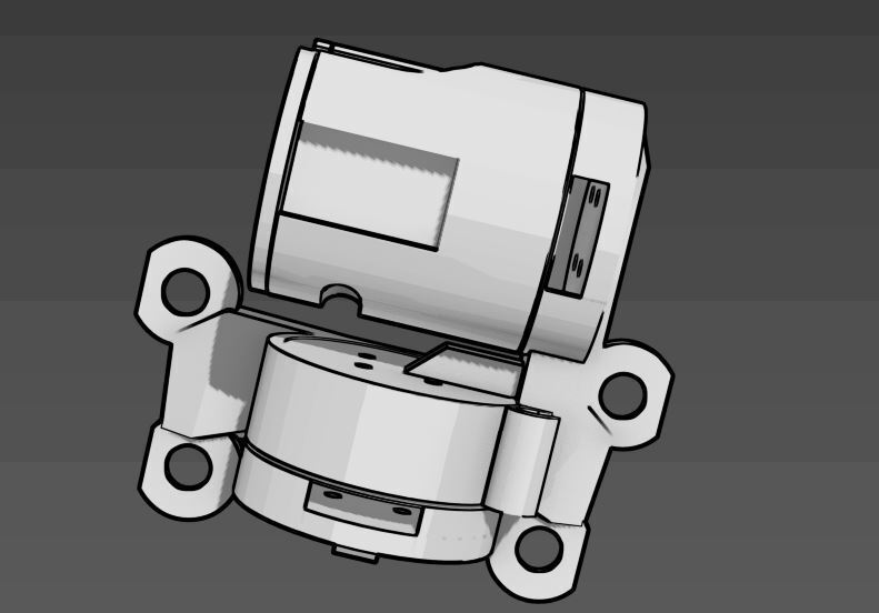 Free STL file Runcam Split gimbal arm...・Object to download and to 3D ...