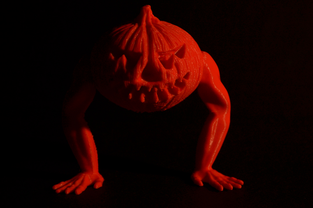Free STL file Human Pumpkin・3D printer design to download・Cults