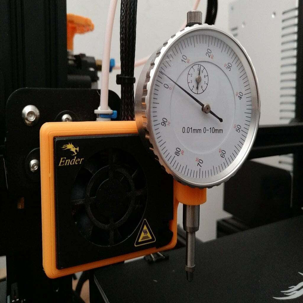 Free STL file Clock meter on extruder for Ender3 🕰️・3D printing idea to ...