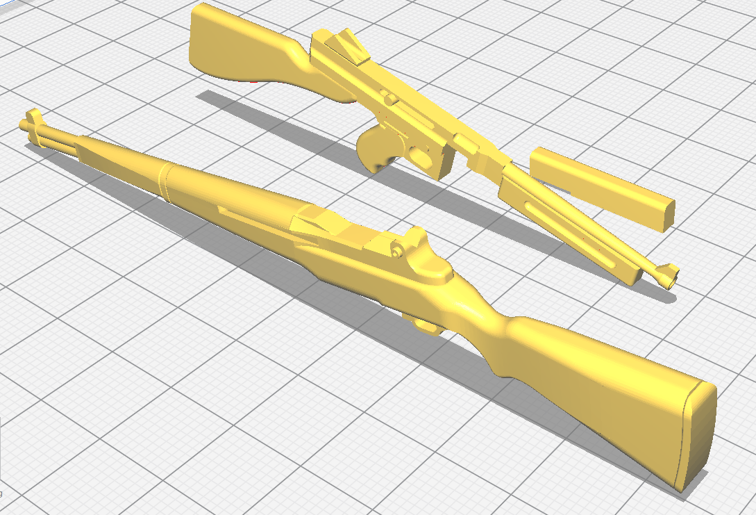 STL file US WW2 Accessories - 1/10 Scale 🪖・3D printing design to ...