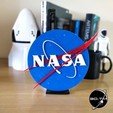 Download free STL file NASA "Meatball" Insignia • 3D printable model ...