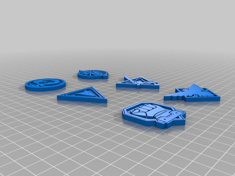 Free STL file Battletech Logos・Object to download and to 3D print・Cults