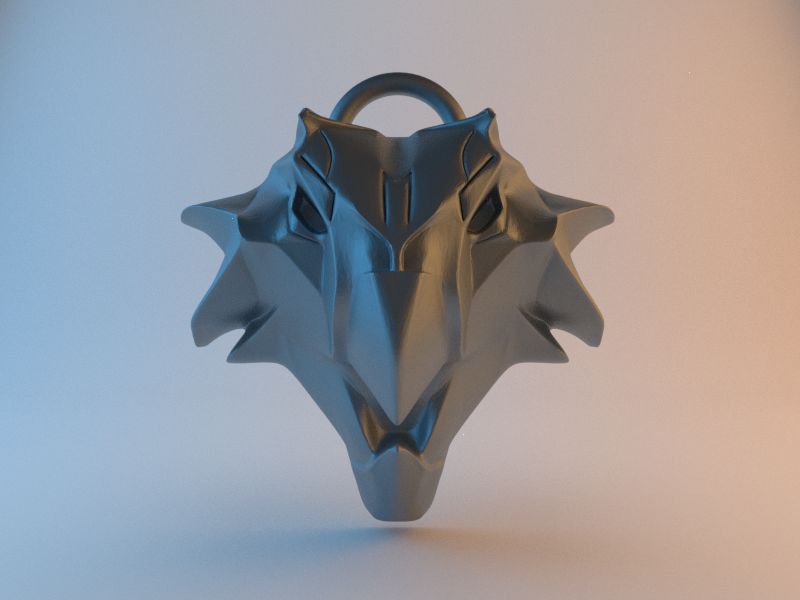 Free STL file Witcher Medallion - Griffin School 🦅・Design to download ...