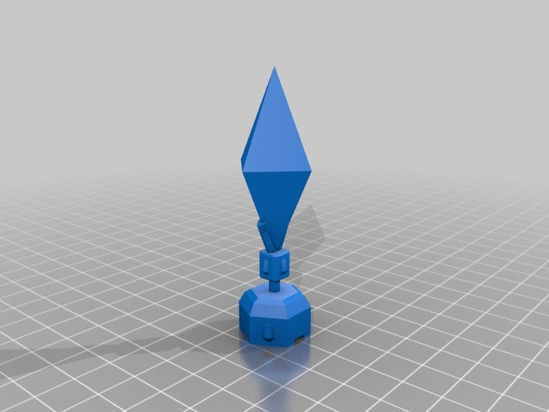 Free STL file Eldar Warp Generator with hexagonal base 🎲・3D printable ...