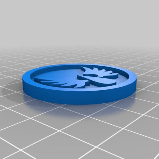 Download free STL file 40k Tokens - Space Marines Series 1 - 40mm x 4mm ...