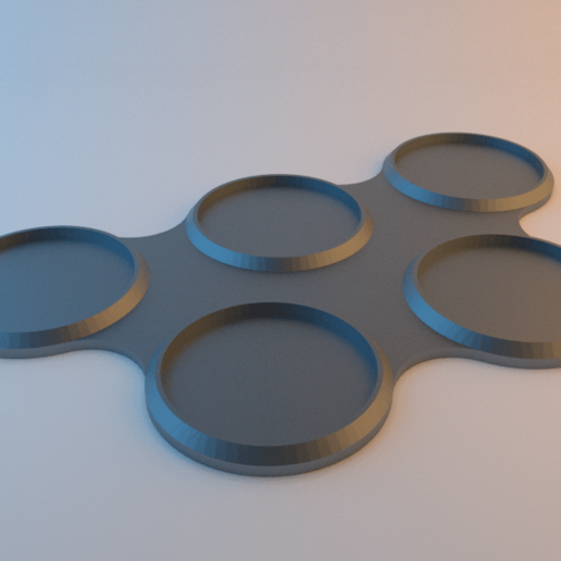 Download free STL file Squad bases 32mm ・ Cults