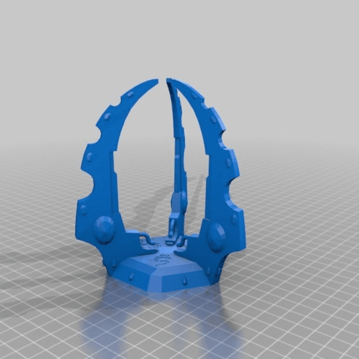 Download free STL file Eldar Warp Generator with hexagonal base ・ Cults