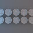 Download free 3D printer model Necromunda Tokens ・ Cults