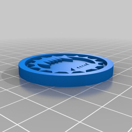 Download free 3D printer templates 30k Tokens - 40mm x 4mm ・ Cults