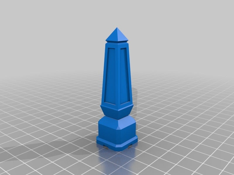 Free STL file Obelisk for tabletop wargaming・Object to download and to ...