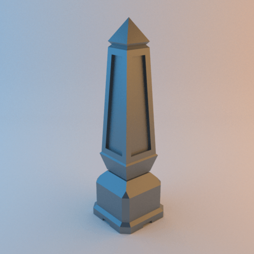 Download free 3D printing files Obelisk for tabletop wargaming ・ Cults