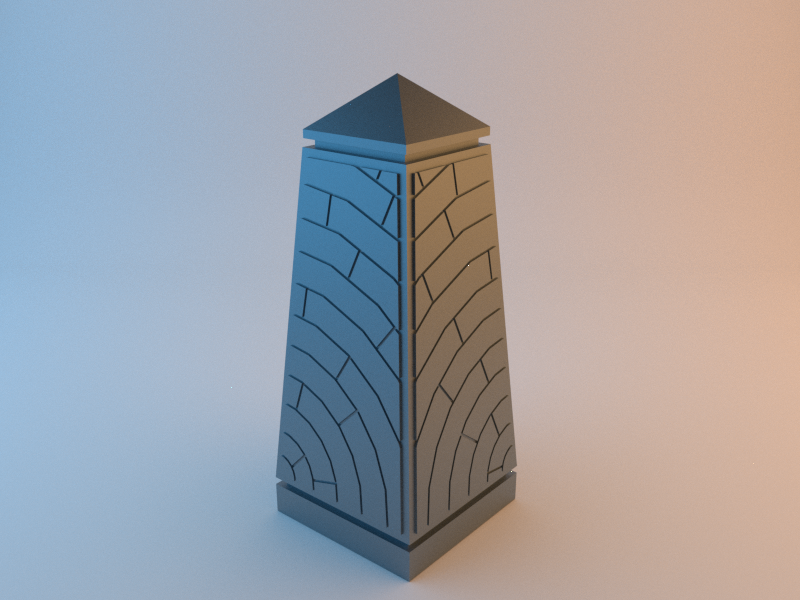 Free STL file Structured wargaming obelisk・3D printer model to download ...