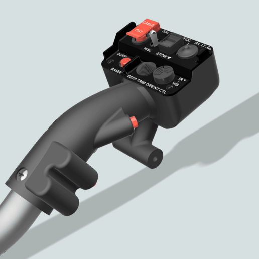 Download STL file Helicopter collective grip • 3D printable model ・ Cults