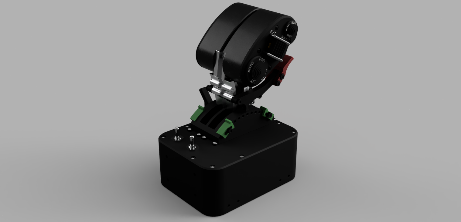 3D file Throttle HOTAS box 📦・3D printable model to download・Cults